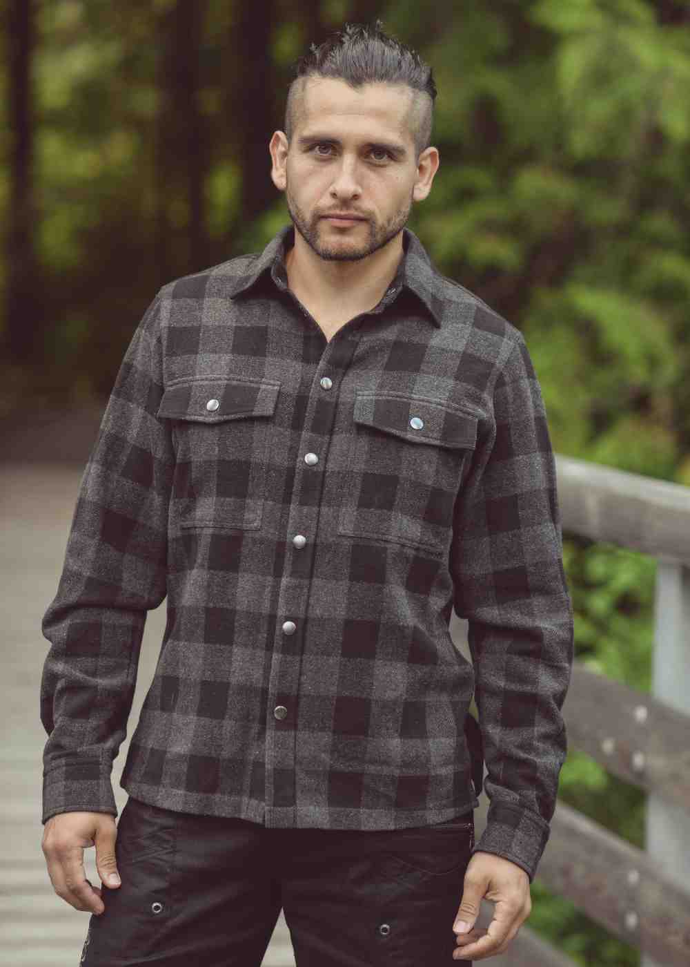 TUNDRA Jacket in Wolf Plaid UNISEX – Naturally Canada